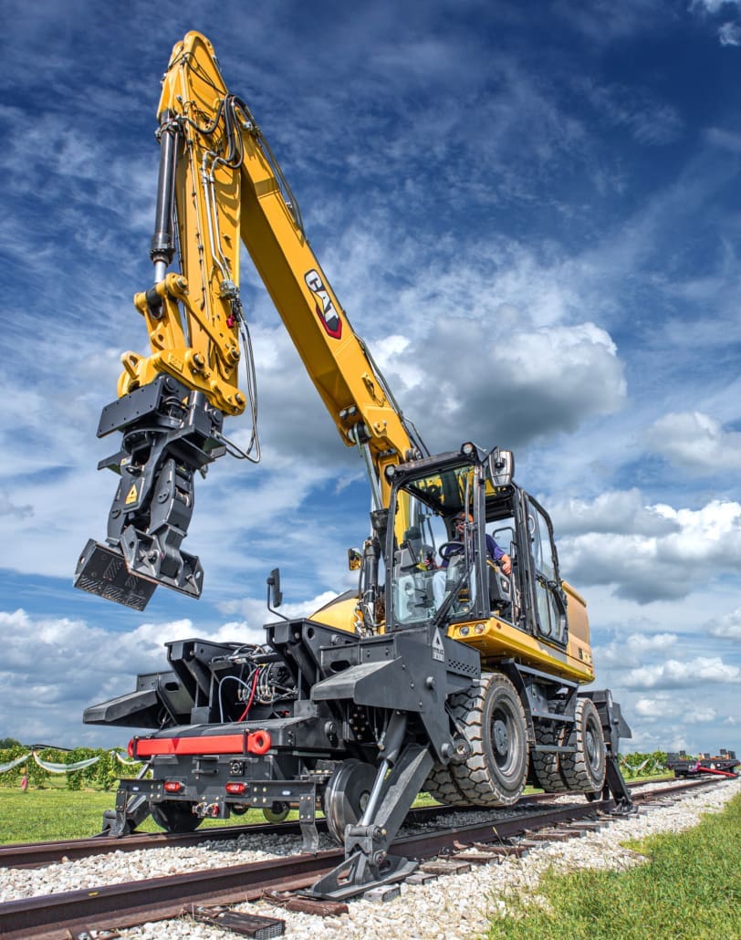 Railroad Tie Handler | Tie Handling Attachment | DymaxRail
