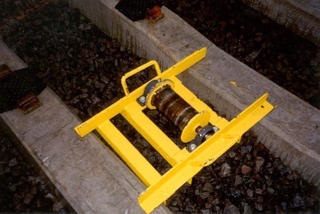 Rail Roller | Heavy-Duty Rail Handling Roller | DymaxRail