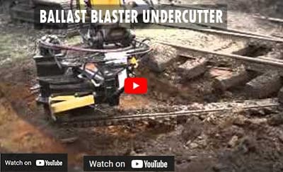Ballast Blaster Undercutter - DYMAXRAIL