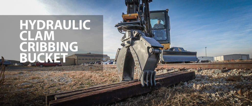 Cribbing Clam Bucket - DYMAXRAIL