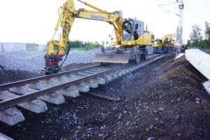 Ballast Blaster Undercutter Tiltrotator - DYMAXRAIL