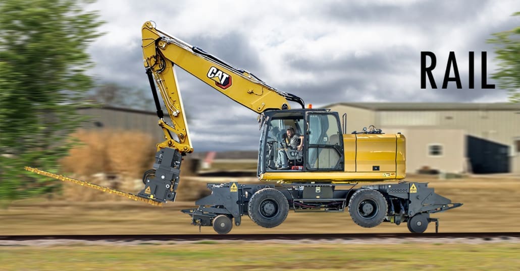 Rail Rider Hi-Rail Attachment for Wheel Excavators – H-W1