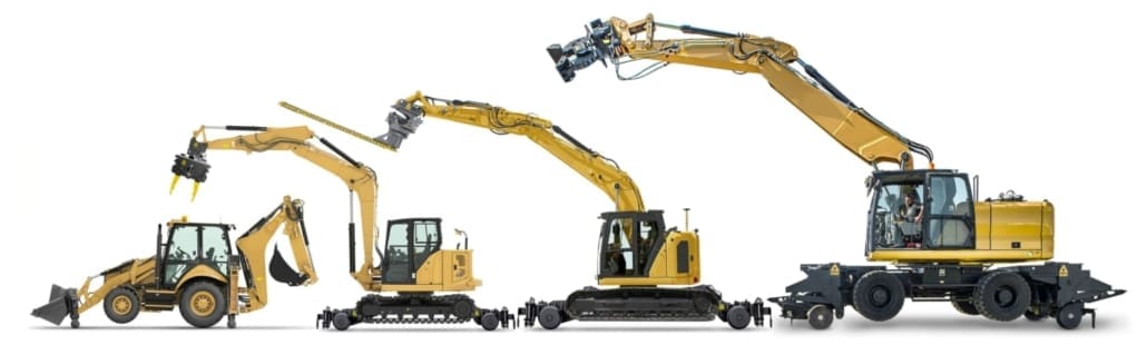 Hi Rail Excavator and Backhoe Attachments | DymaxRail