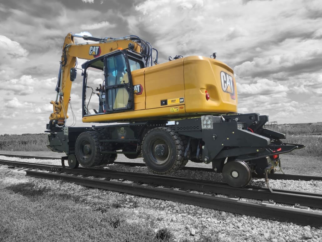 Rail Rider Wheel Excavator Series H-W1 - DYMAXRAIL