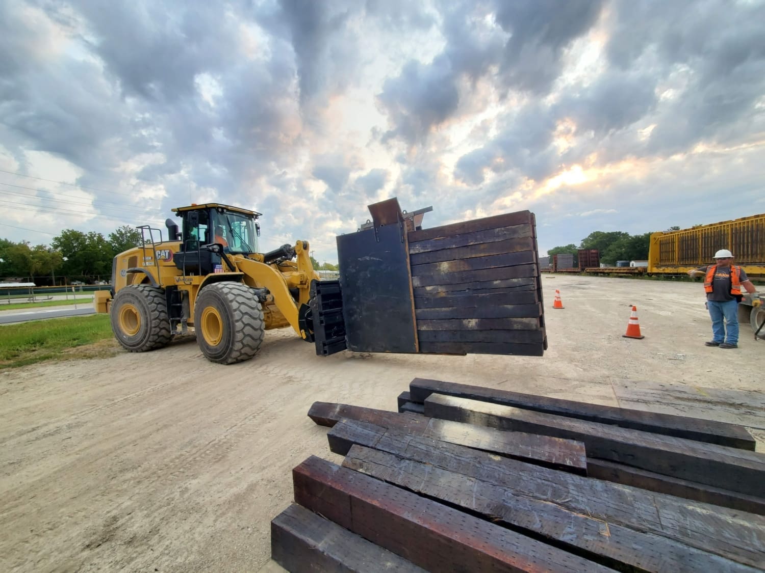 Tie Ejector Solution: Custom Built for Union Pacific Railroad