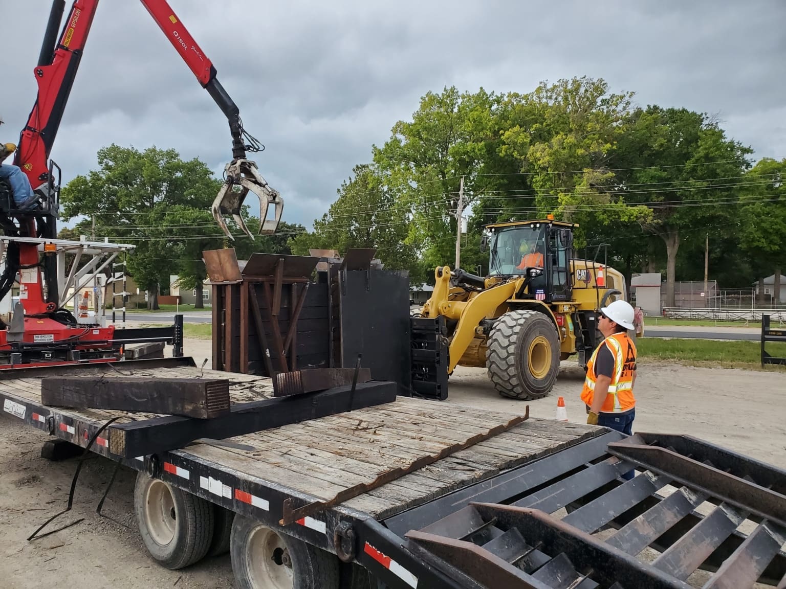Tie Ejector Solution: Custom Built for Union Pacific Railroad