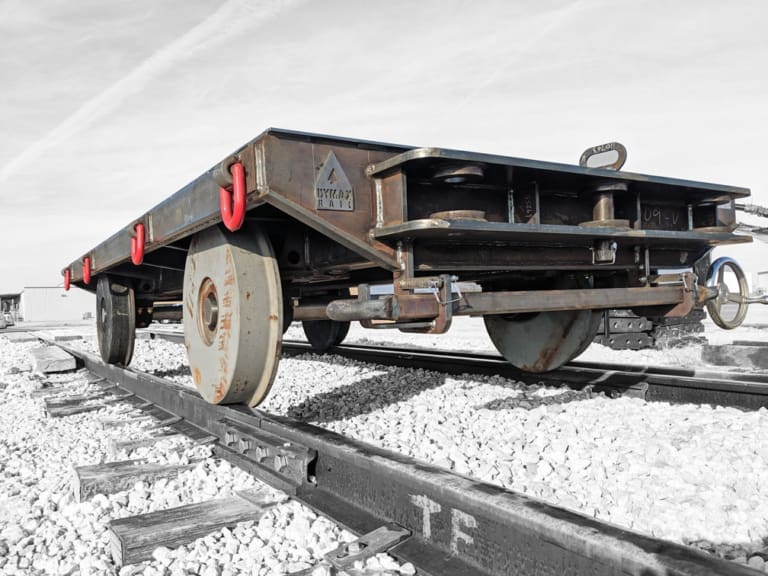 Industrial Transfer Rail Carts | DymaxRail